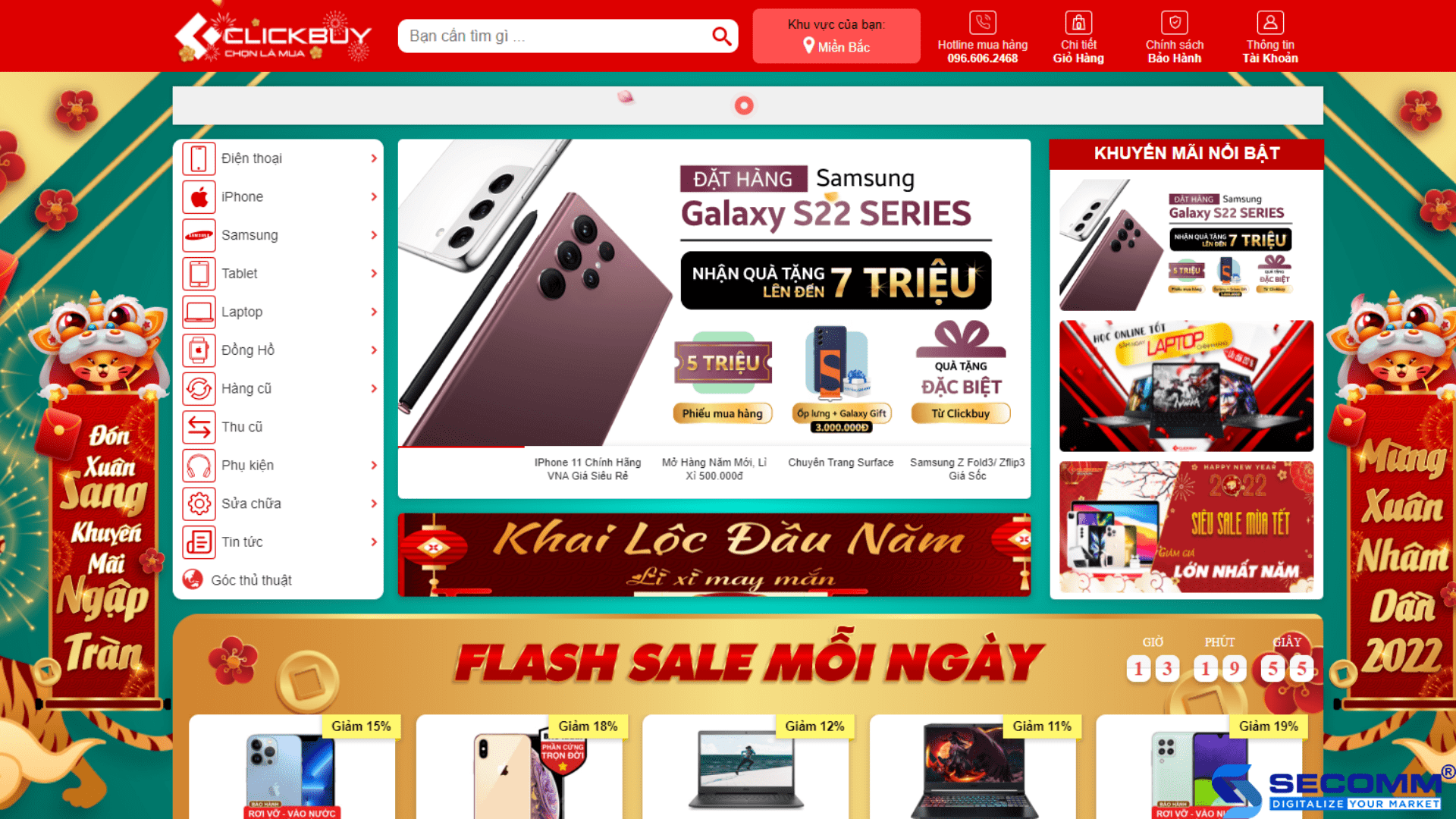 Top 10 website bán lẻ điện thoại di động tại Việt Nam