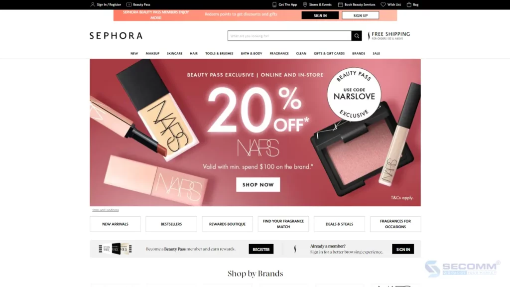 Top 8 Best Cosmetics eCommerce Websites in Singapore
